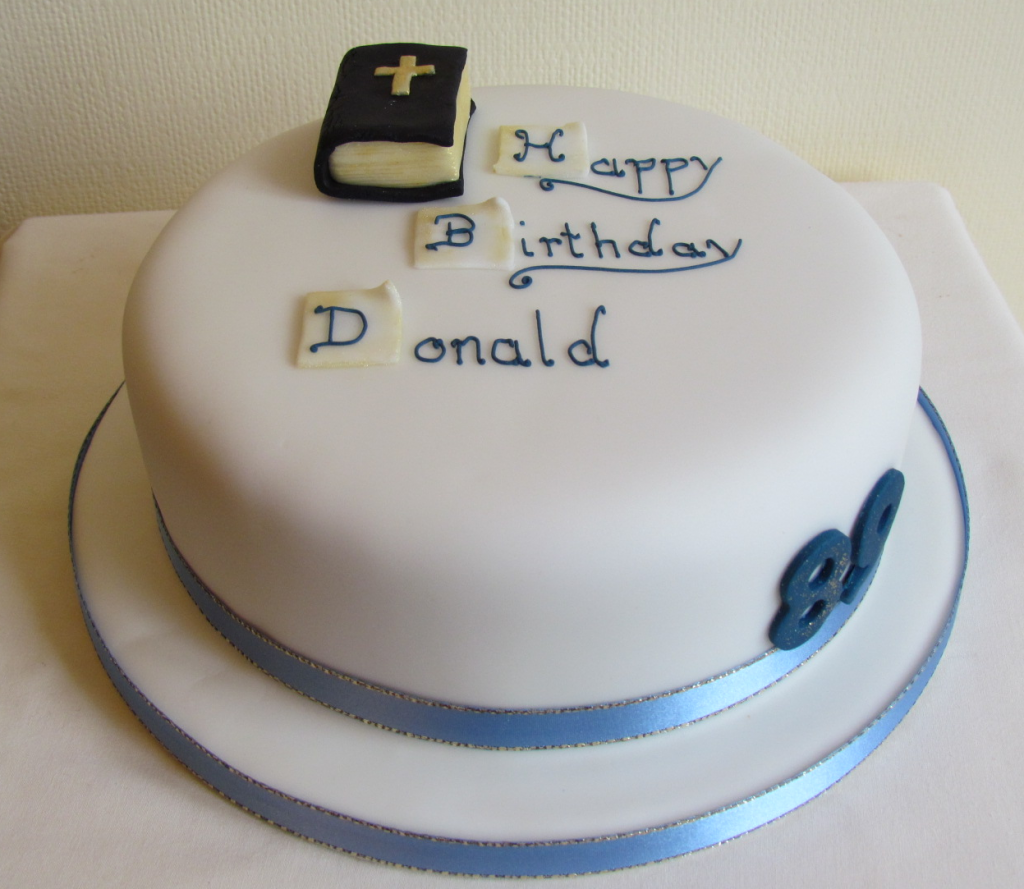 An ecclesiastical birthday cake! – Baked Beauties